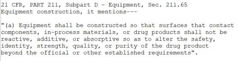 Molybdenum Test to Check Different SS Grades (SS 316, SS 304 and SS 202 ...